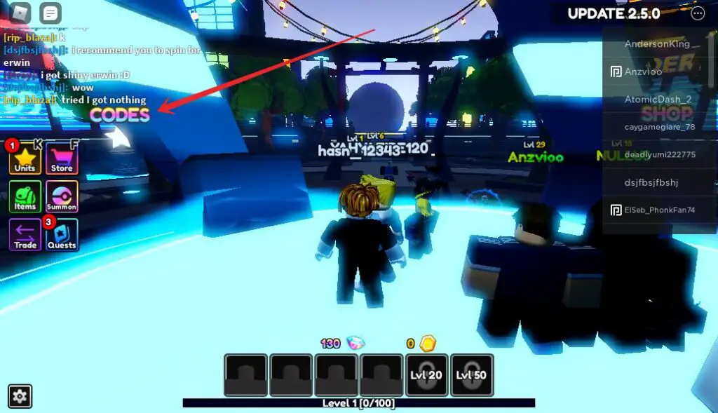 Roblox: Anime Adventures Codes (September 2024) - Free Tickets and Gems ...